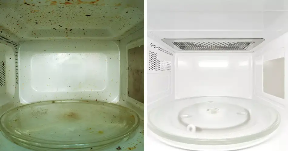 A continuación, te explicamos cómo limpiar tu microondas fácilmente ...